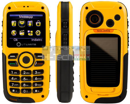 TTM Outlimits Solaris il telefono ad energia solare| Digitalici.com